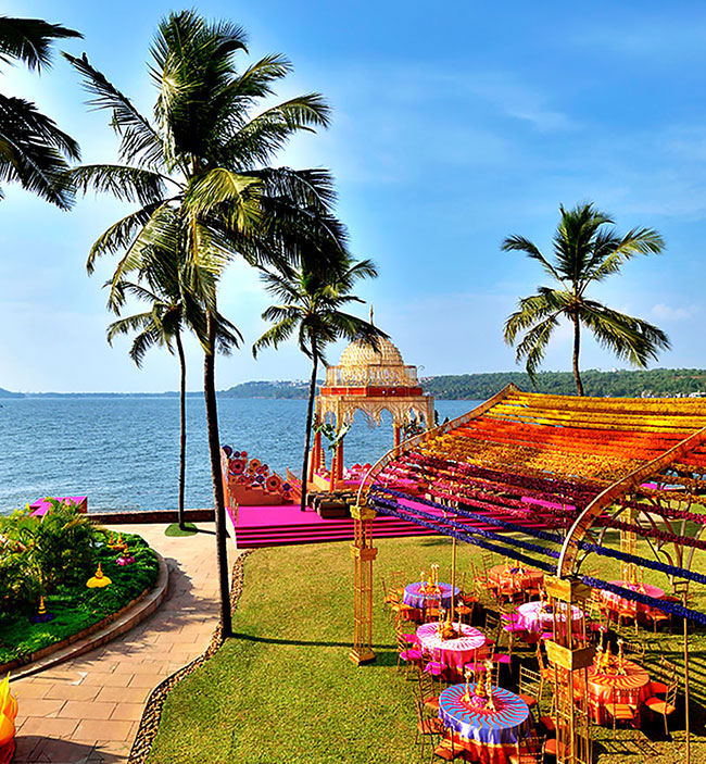 Mountain Wedding in Wedding by The Hills at Fairfield by Marriott Goa ...